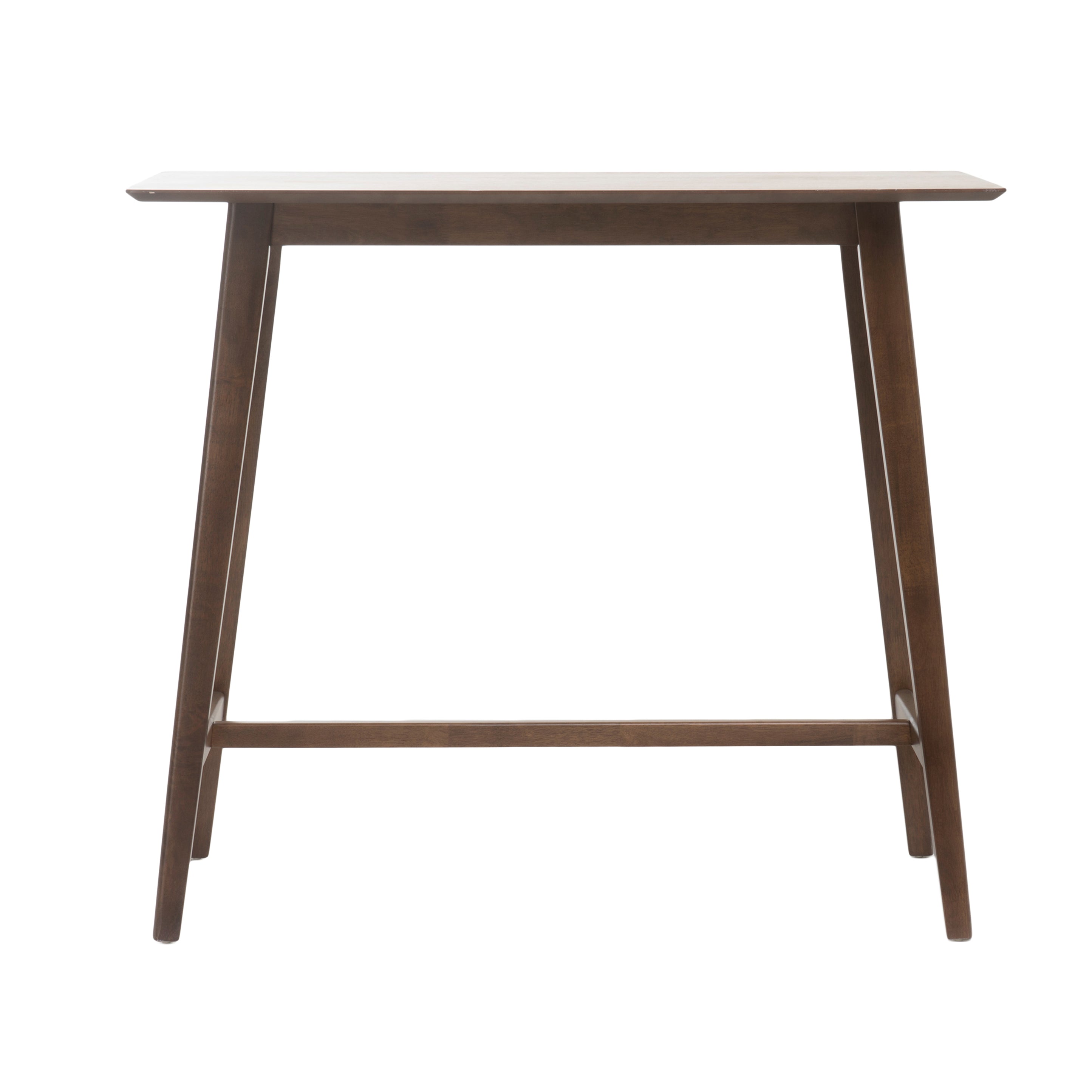 Margaret Mid-Century Rectangular Bar Table with Tapered Legs – GDFStudio