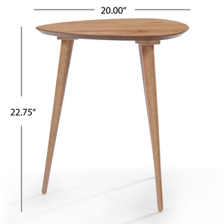 Finnian Wood Finish End Table – GDFStudio
