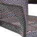 Miranda Outdoor Mix Mocha Wicker Stacking Dining Chairs (Set of 4 ...