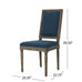 Margaret Traditional Fabric Dining Chairs (Set of 2) – GDFStudio
