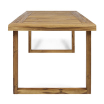 Paz Outdoor 69-inch Acacia Wood Dining Table – GDFStudio