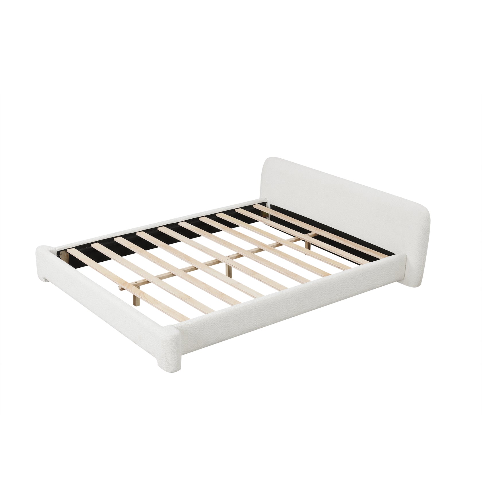 Ingrid Homely Cozy Bounce Upholstered Bed – GDFStudio