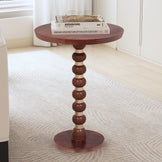 Orablu Modern Round Mango Wood End Table – GDFStudio