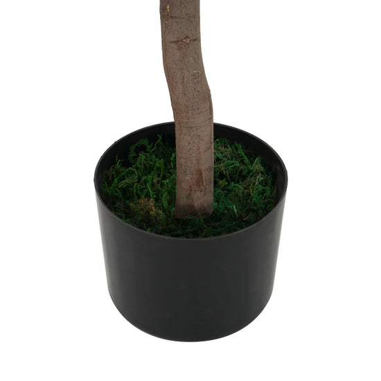 Aeron 49" Artificial Topiary Bay Tree Ball With Pot - 2pcs – GDFStudio