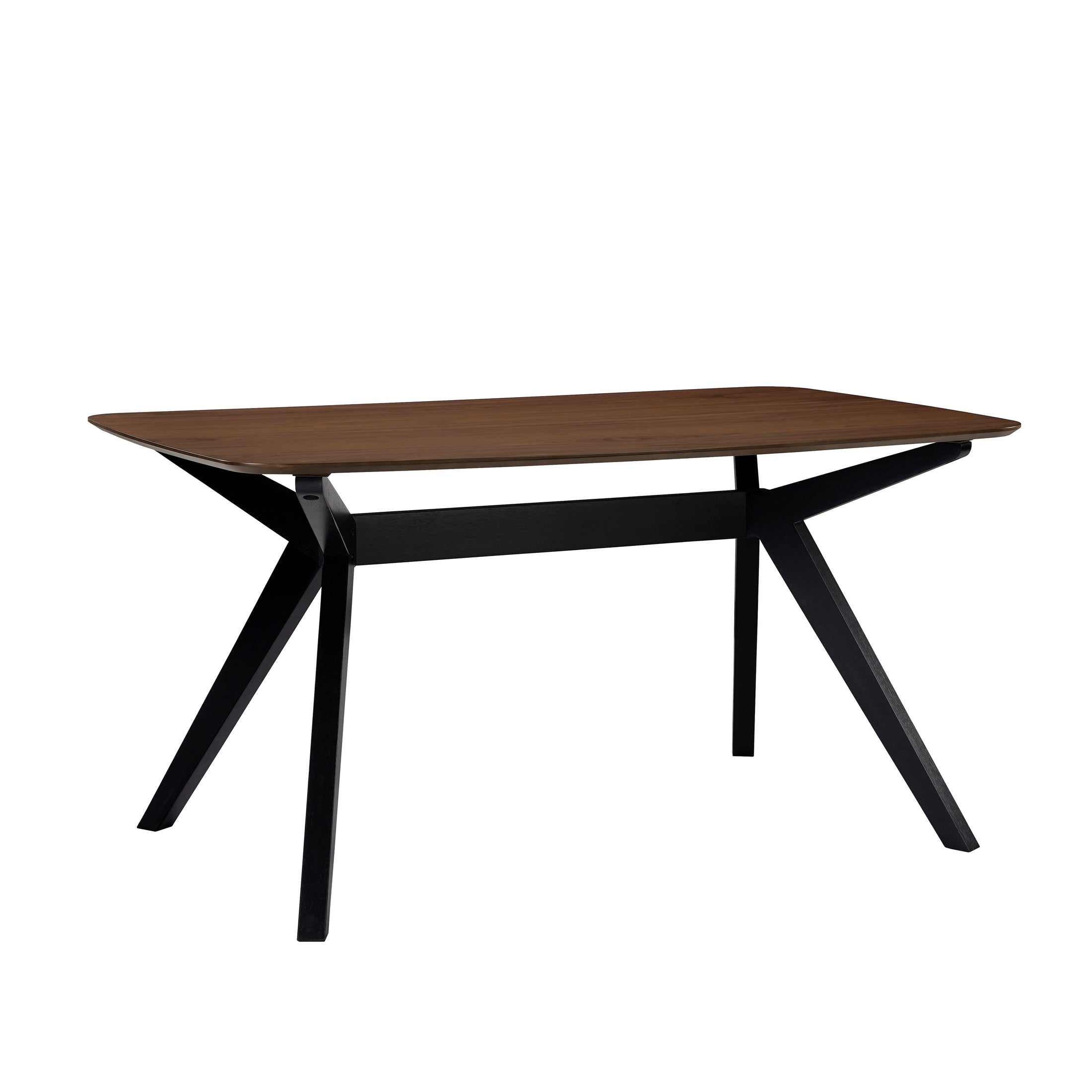 Borean Modern Walnut Wood Dining Table – GDFStudio