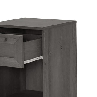 Broxon Rustic 1 Drawer Nightstands, Set of 2 – GDFStudio