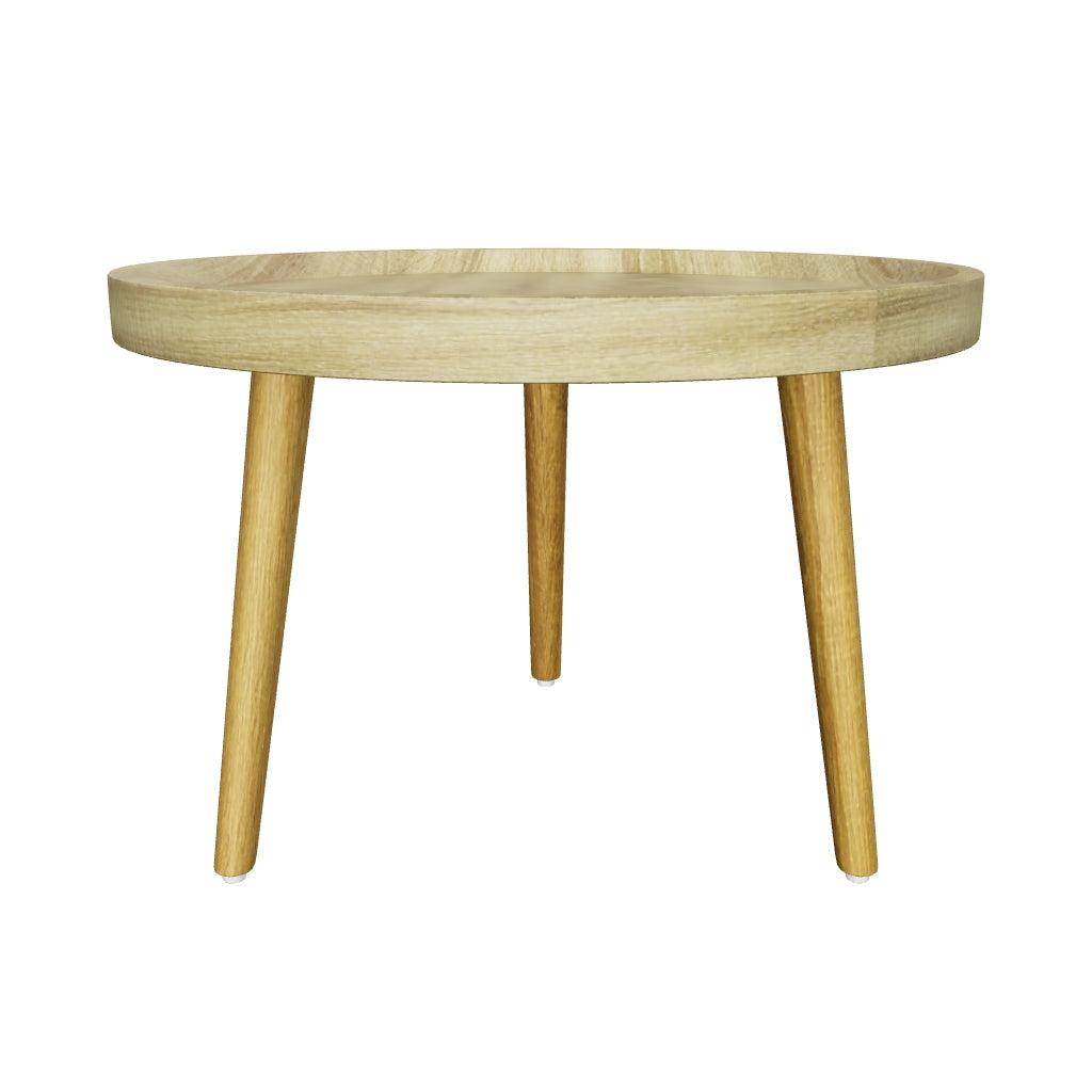 Gary Traditional Faux Wood Side Table, Oak Finish – GDFStudio