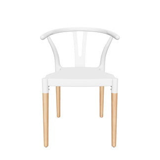 Victoria Modern Dining Chair with Beech Wood Legs (Set of 2) – GDFStudio