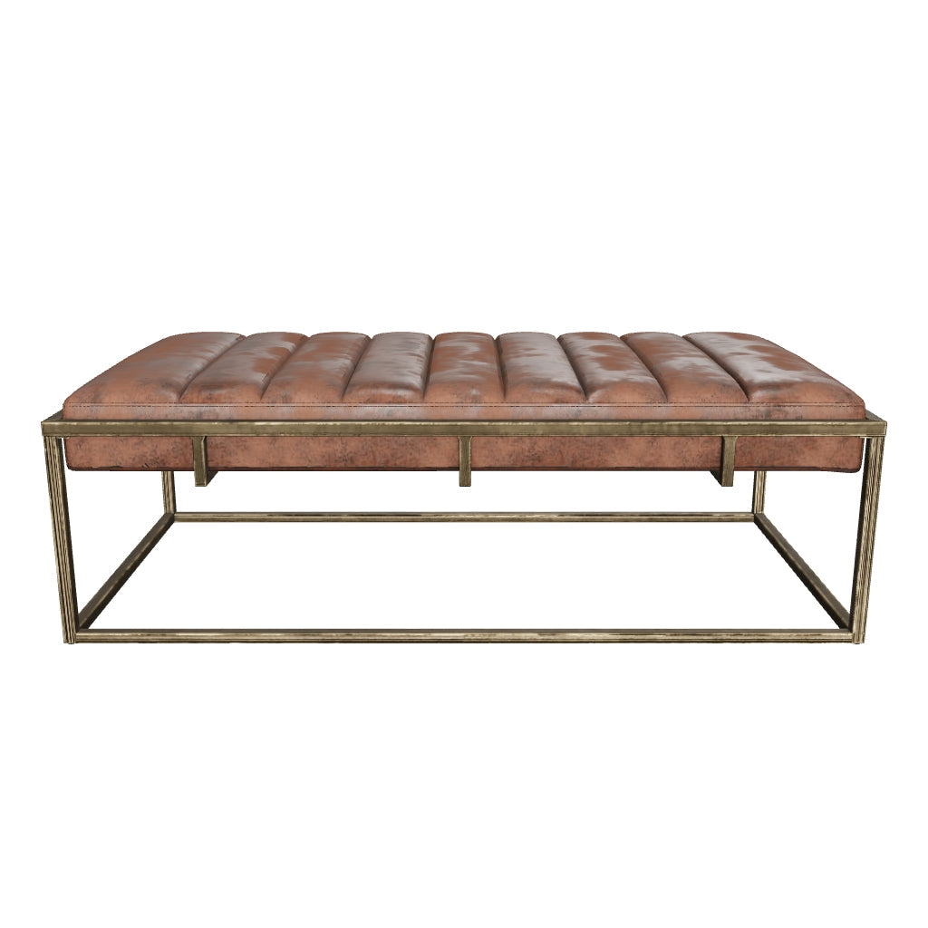 Vassy Modern Microfiber Ottoman Bench – GDFStudio