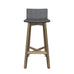 Jessie Outdoor Wood & Wicker Barstools (Set of 4) – GDFStudio