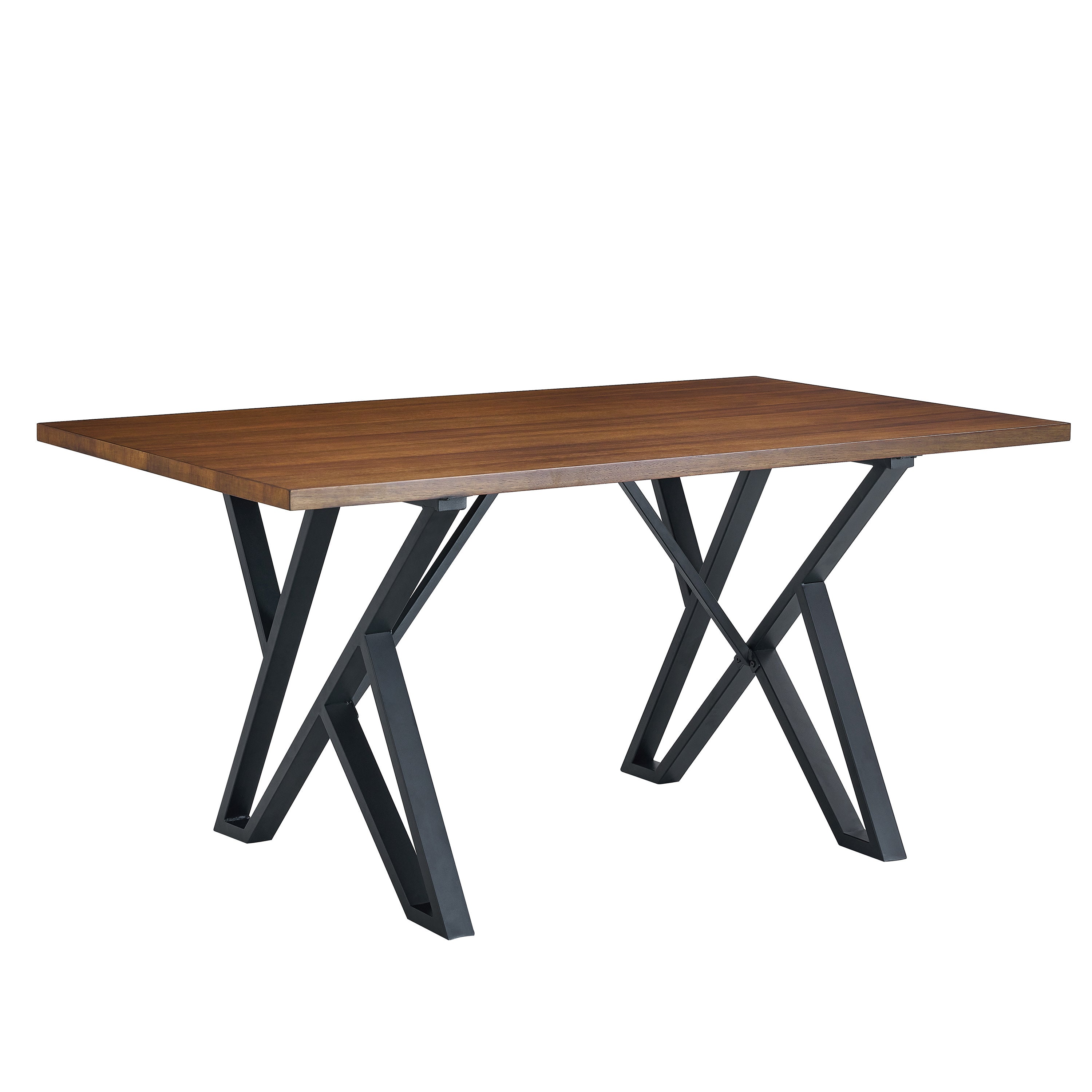 Citria Modern Walnut Dining Table – GDFStudio