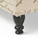 Kingsbury Fabric Storage Ottoman Bench with French Script – GDFStudio
