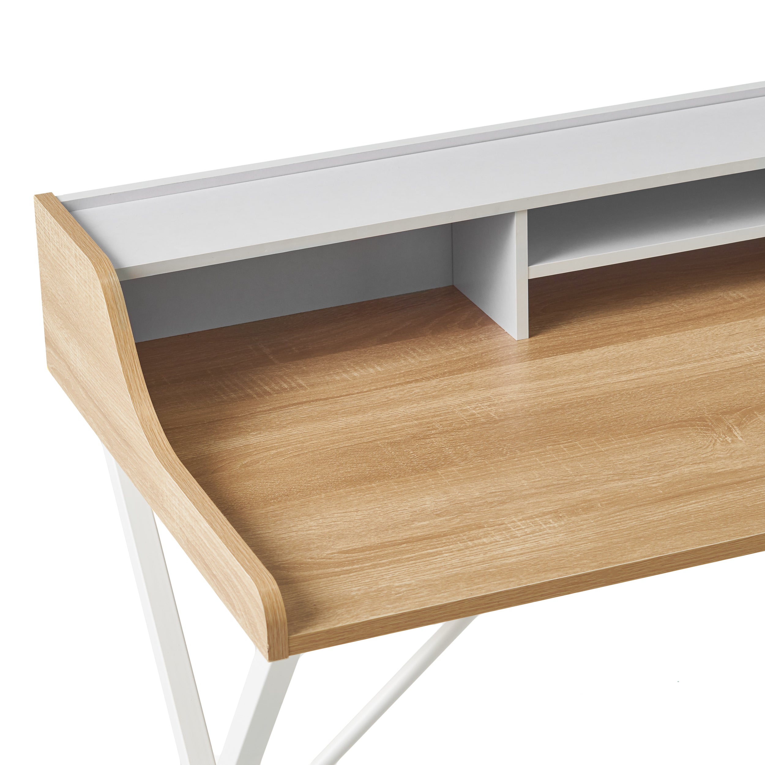 Alexandria Modern Faux Wood Computer Desk – GDFStudio
