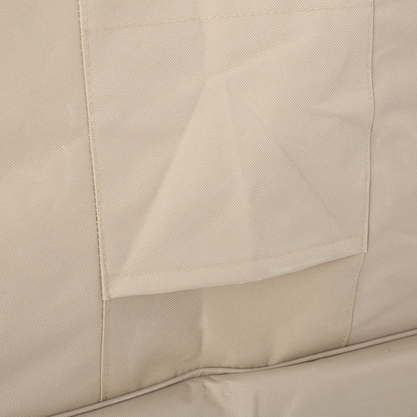 Coverall Outdoor Beige Waterproof Fabric Chat Set Cover – GDFStudio