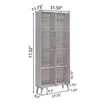 Eloise Mid Century Modern Bookcase – GDFStudio