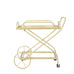 Patty Traditional Iron and Glass Bar Cart – GDFStudio