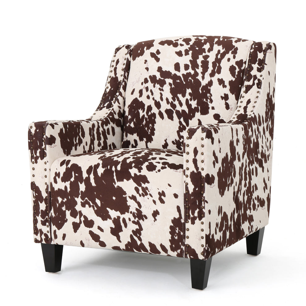 Equestria Studded New Velvet Club Chair – GDFStudio