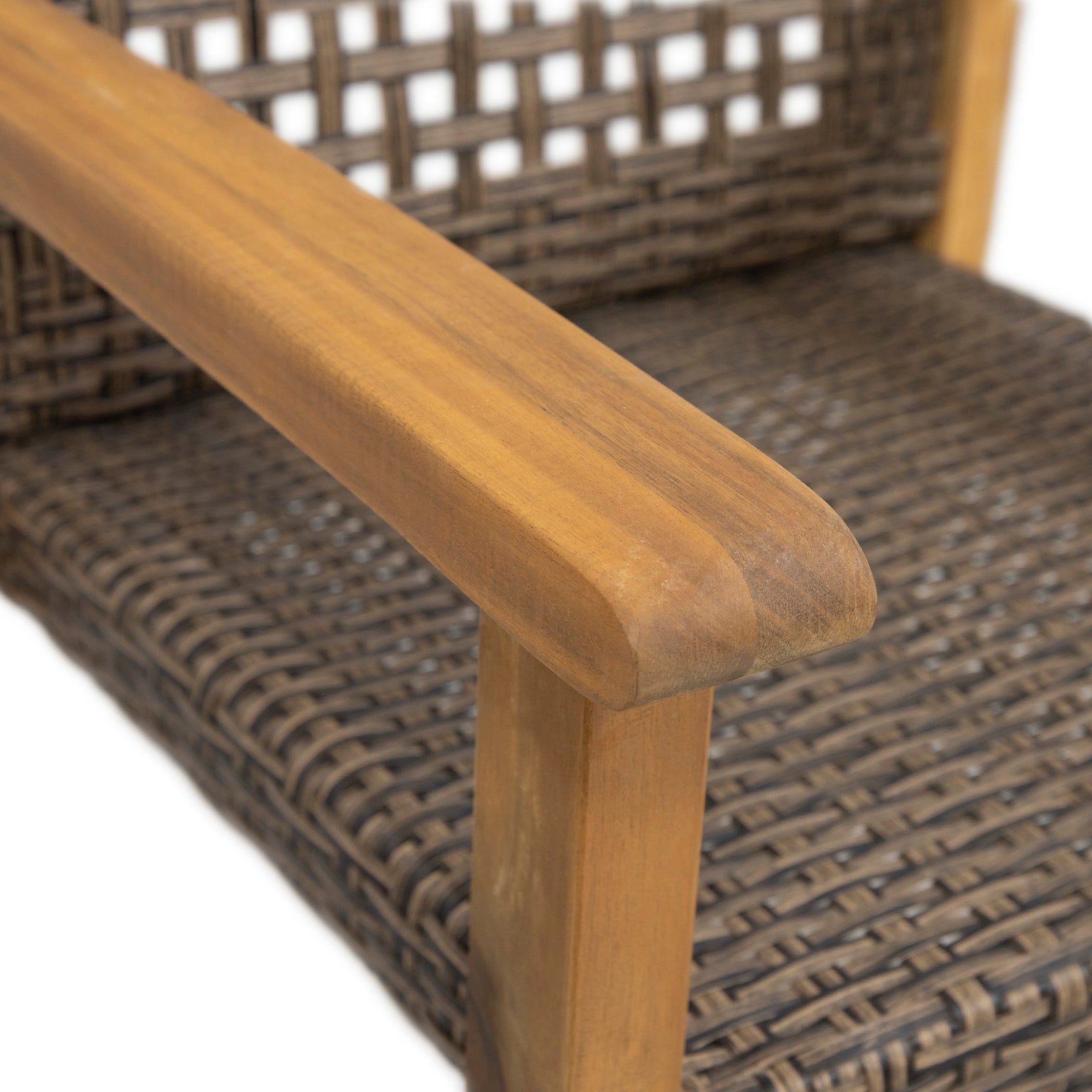 Pixie Outdoor 4 Seater Acacia Wood Dining Set – GDFStudio