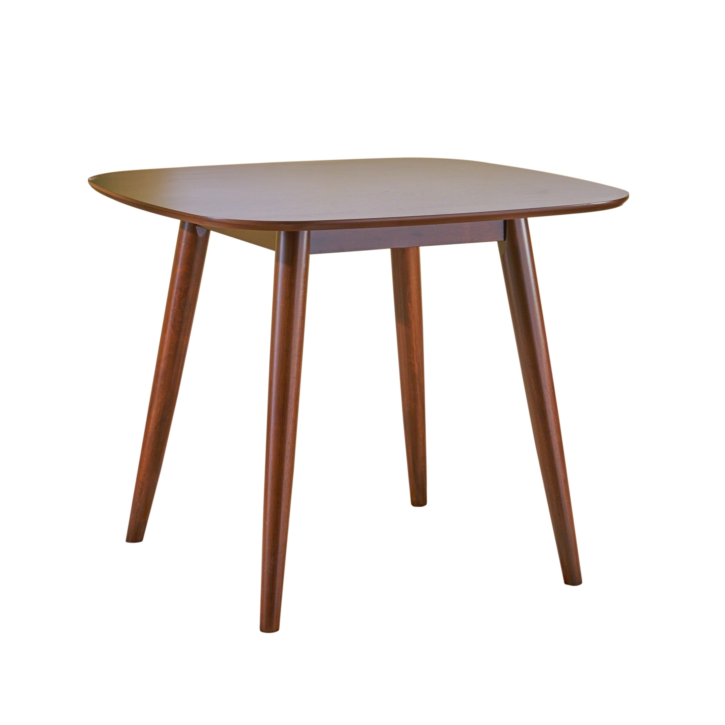 Bass Mid Century Modern Square Faux Wood Dining Table – GDFStudio
