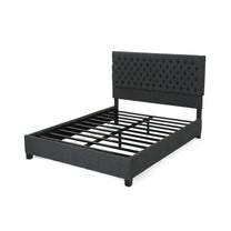 Cumulus Fully Upholstered Fabric Queen Bed – GDFStudio