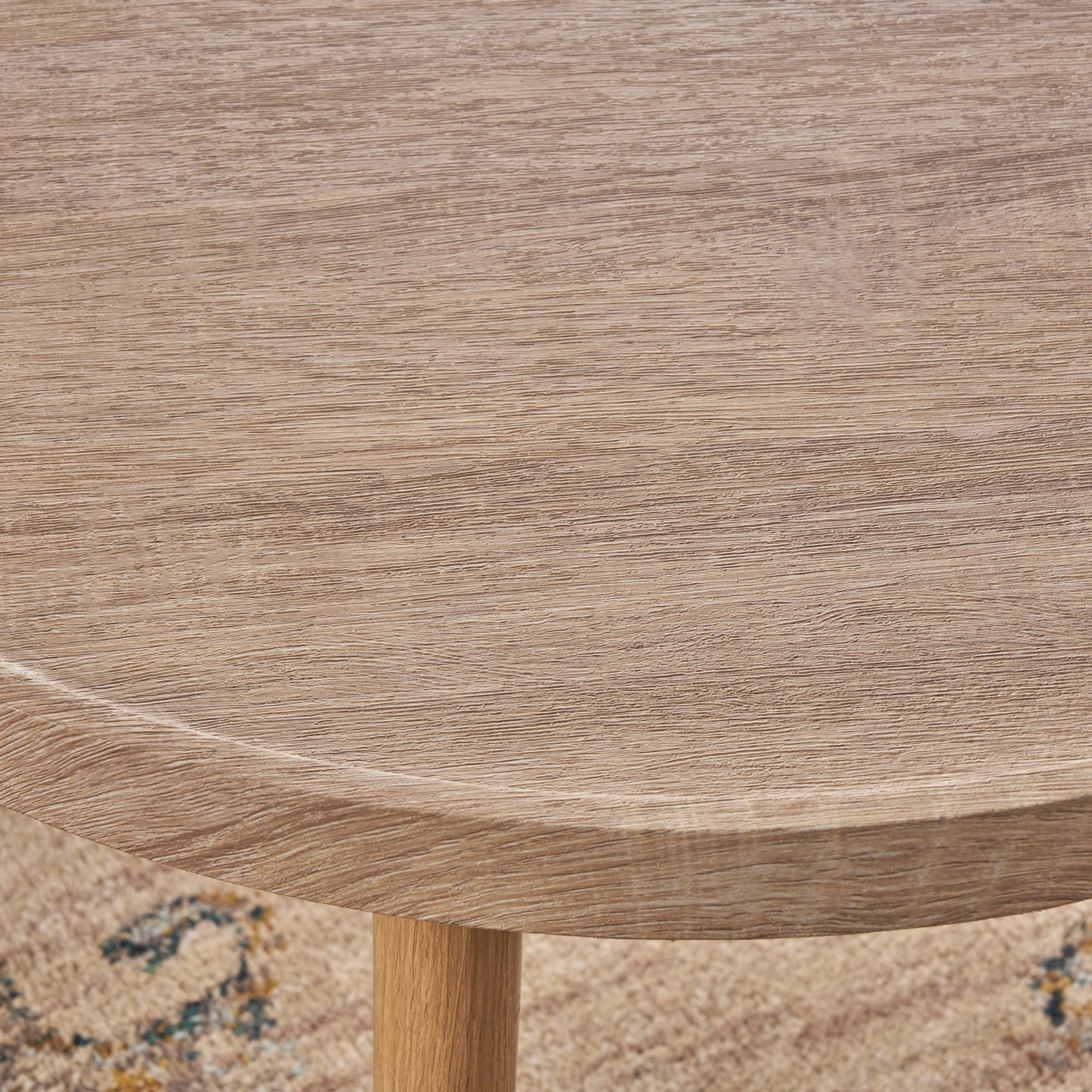 Gary Traditional Faux Wood Side Table, Oak Finish – GDFStudio