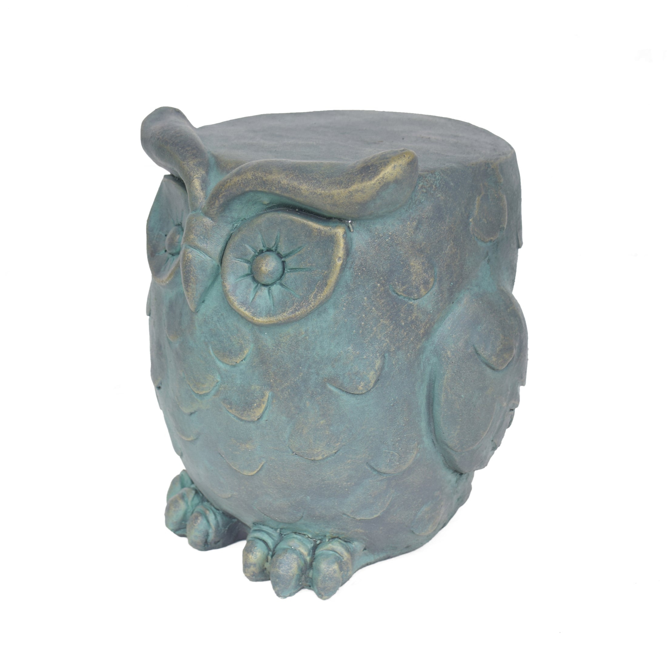 Brock Owl Garden Stool – GDFStudio