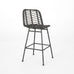 Jessie Outdoor Wicker Barstools (Set of 2) – GDFStudio