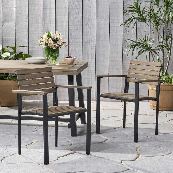 Outdoor Dining Chairs – GDFStudio