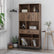 Elon Bookcase With Storage Cabinet & Drawer – GDFStudio