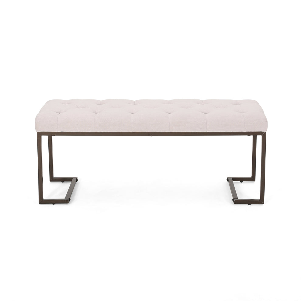 Gladys Modern Fabric Bench – GDFStudio