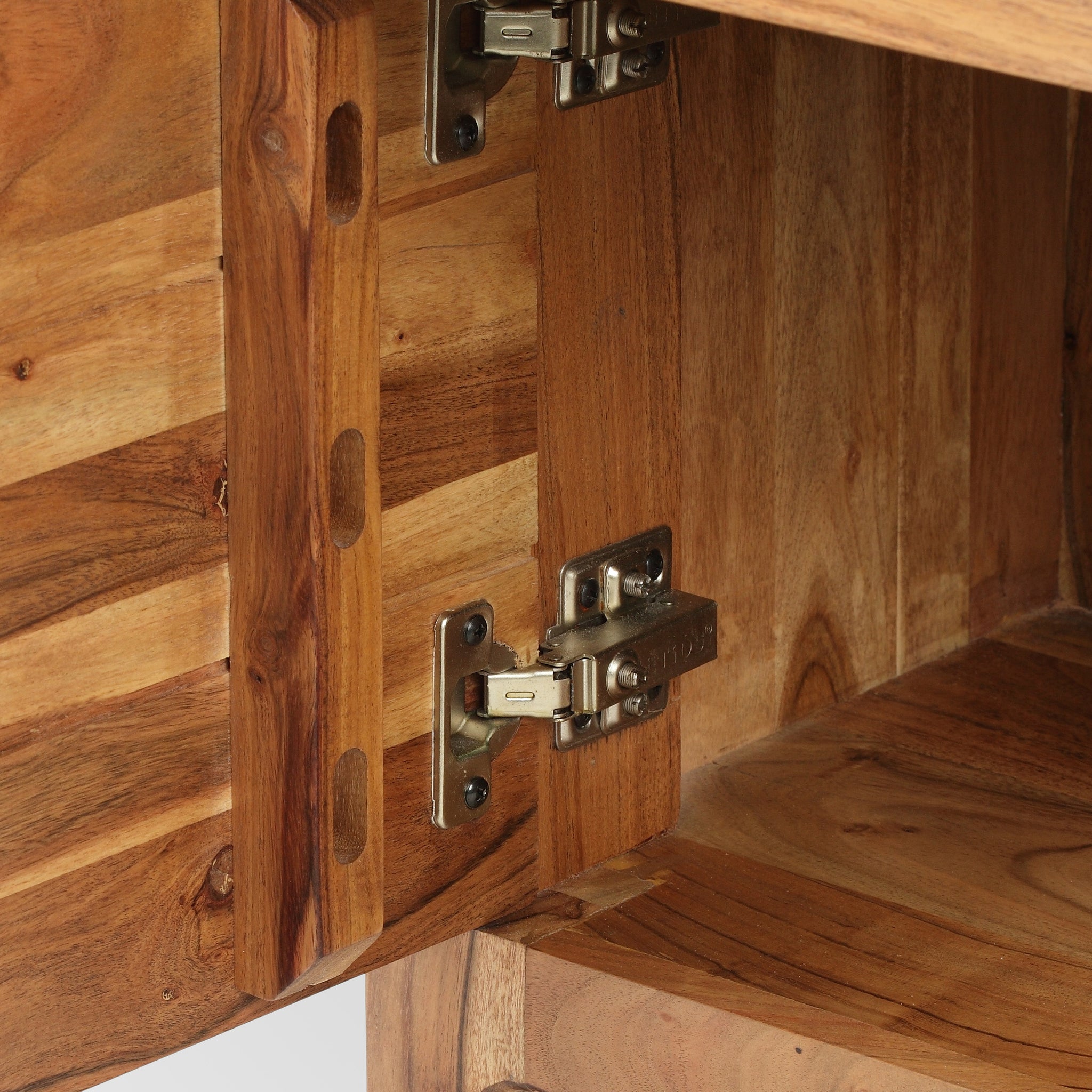 Letitia Modern Acacia Wood Side Table – GDFStudio