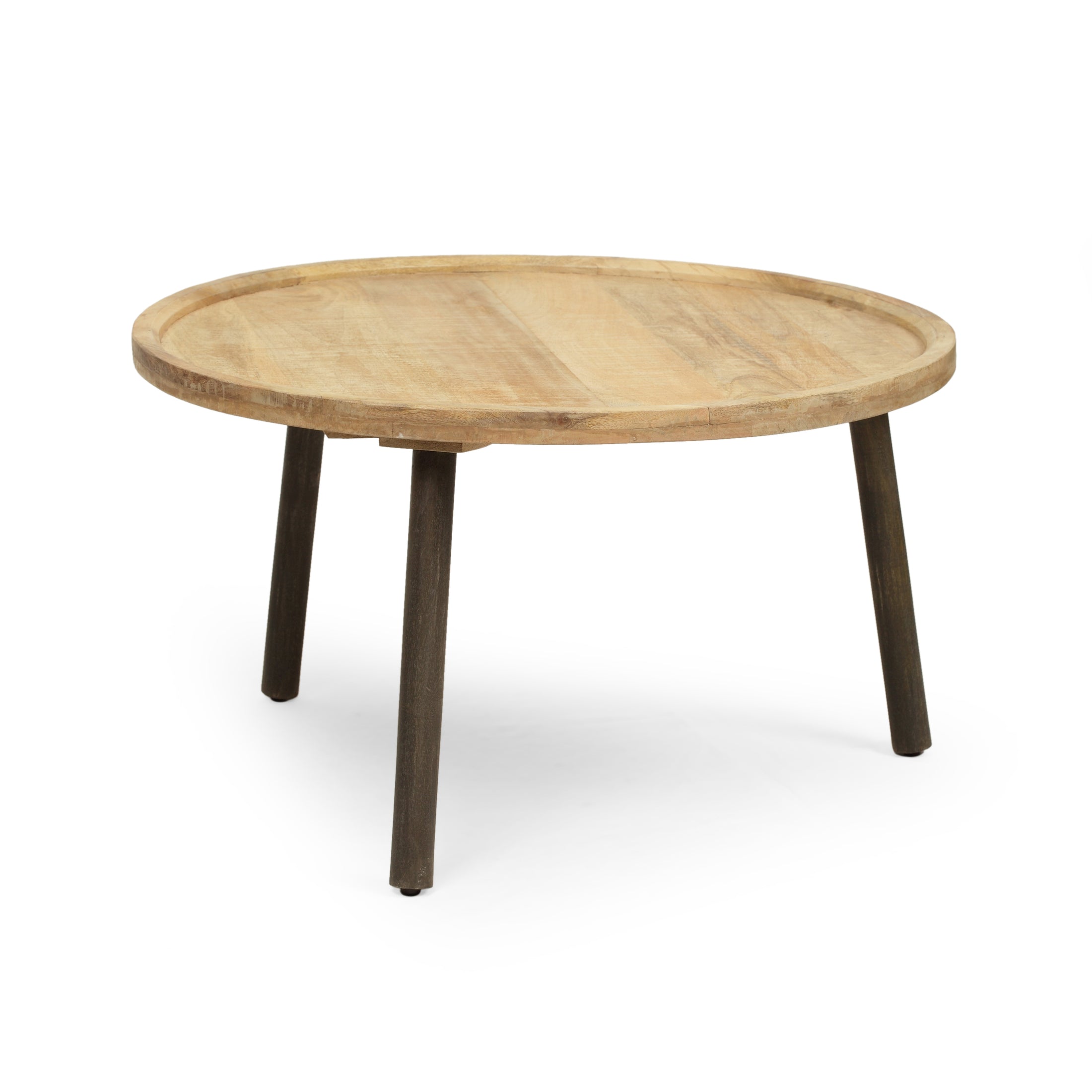 Merry Round Mango Wood Coffee Table – GDFStudio