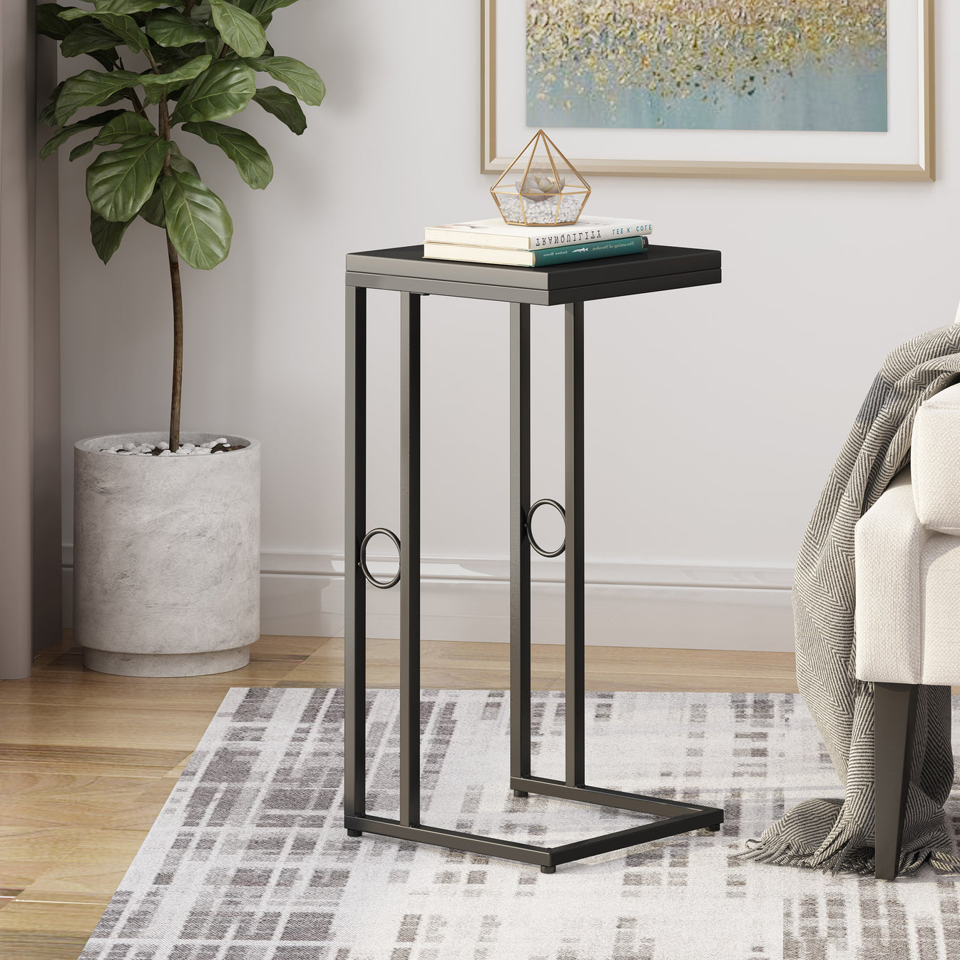 Zakirah Modern Faux Wood End Table – GDFStudio