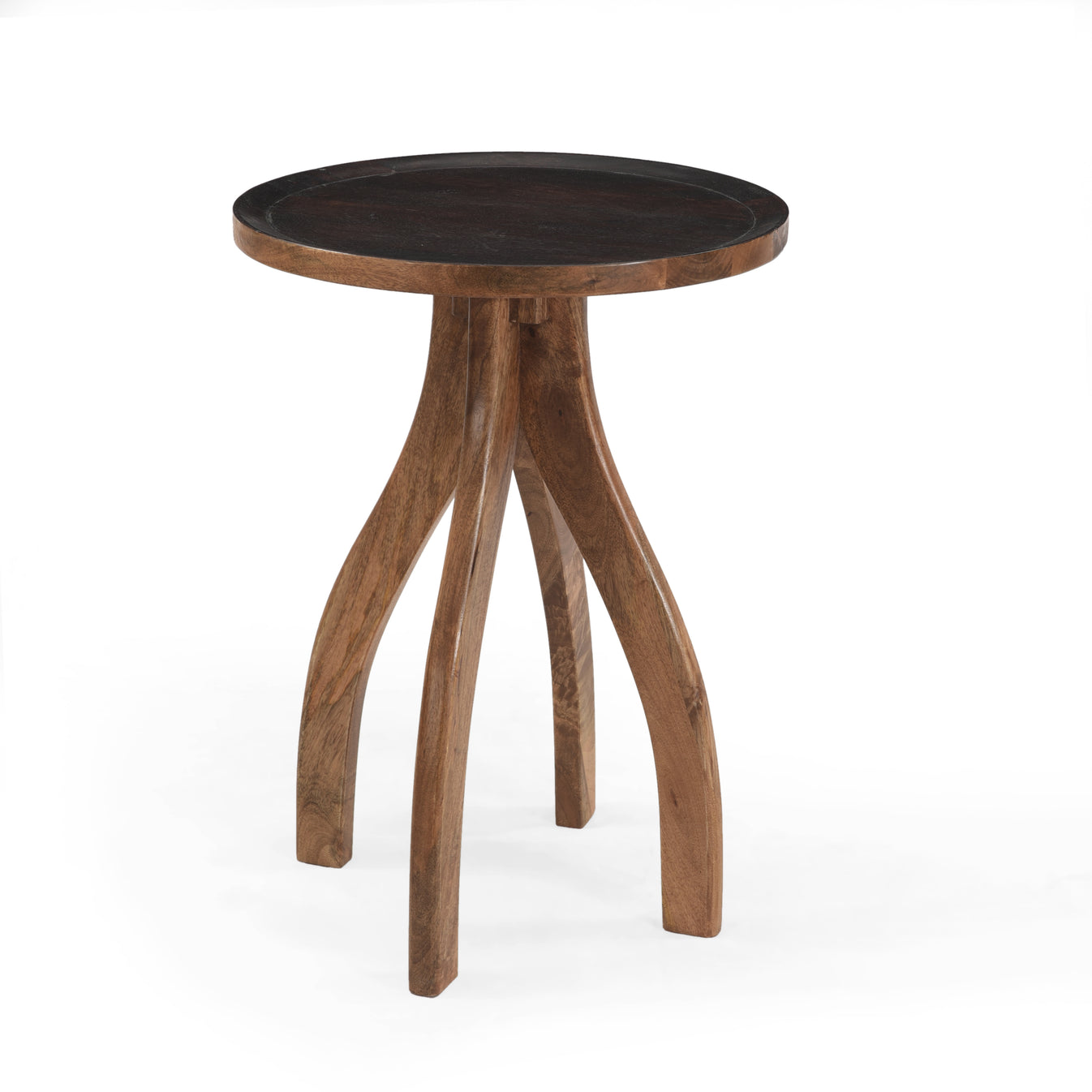 Adaiyah Boho Mango Wood End Table – GDFStudio