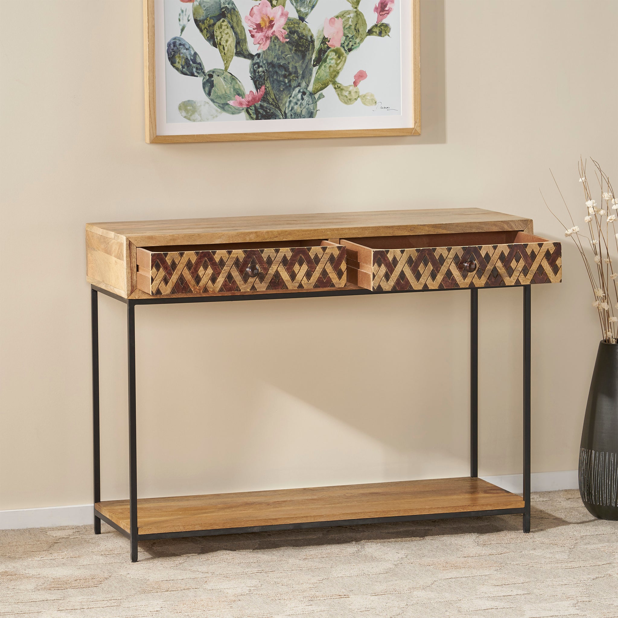 Laylonie Boho Console Table – GDFStudio
