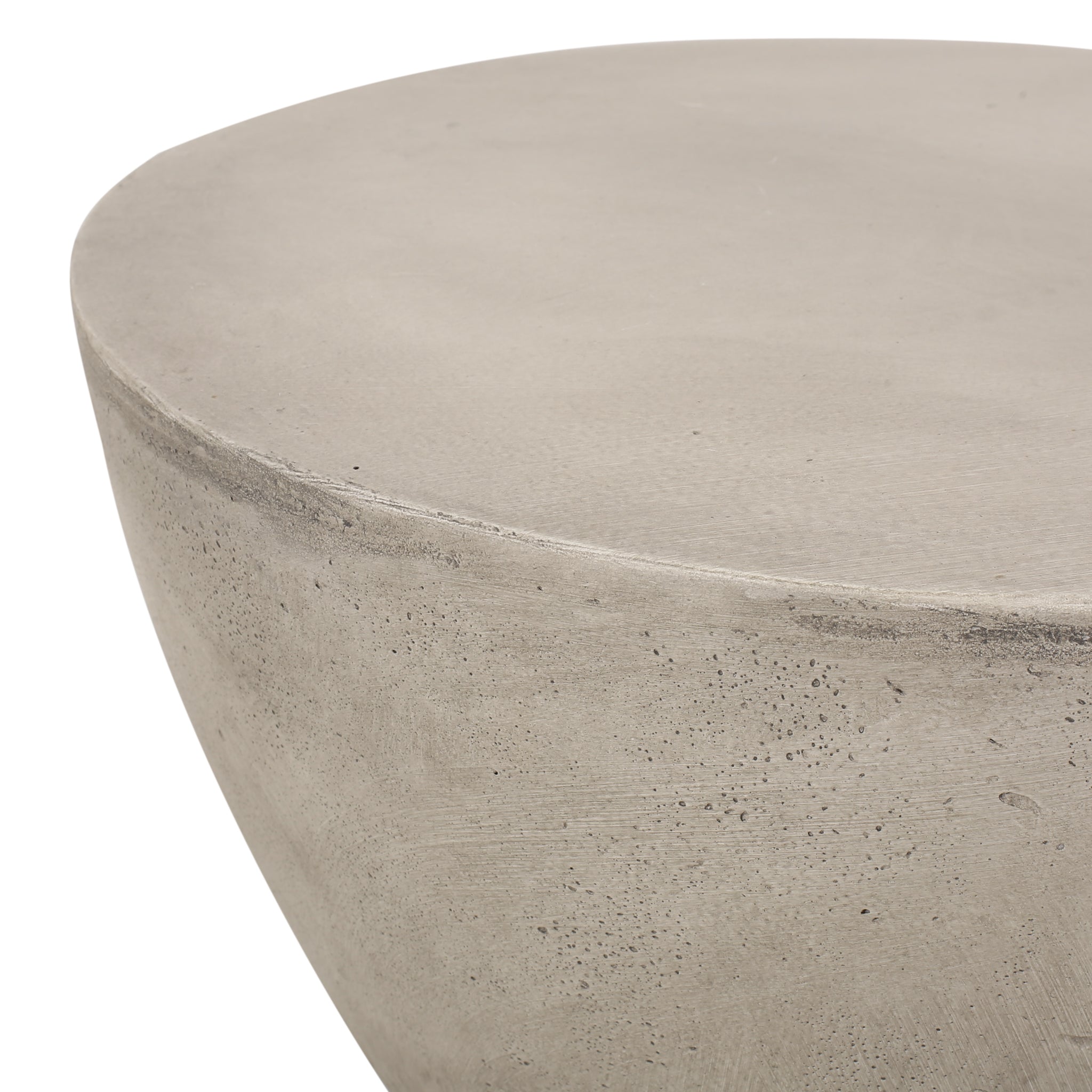 Billion Outdoor Lightweight Concrete Side Table – GDFStudio