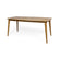 Yugan Outdoor Rustic Acacia Wood Dining Table – GDFStudio
