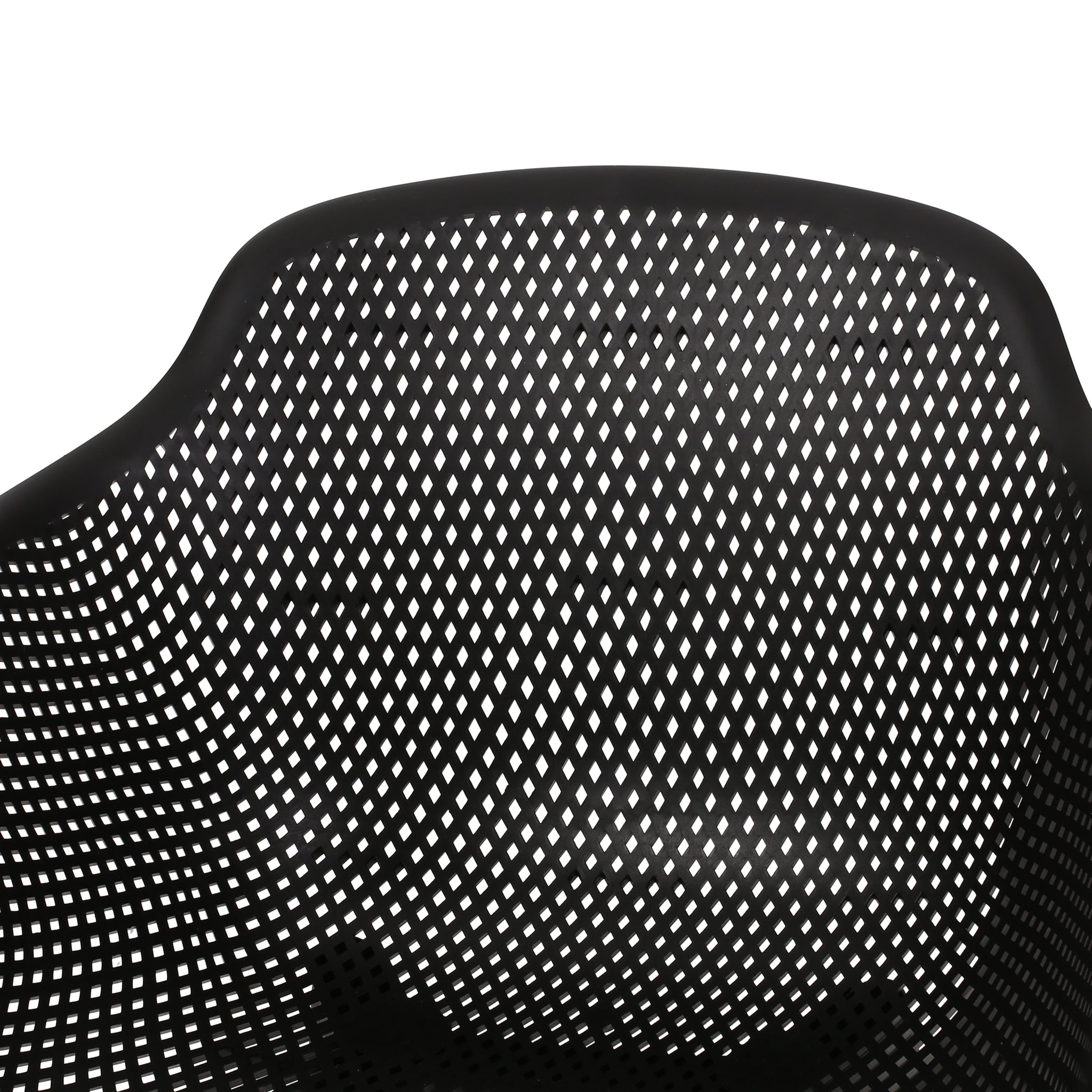 Barbados Outdoor Wood and Resin 7 Piece Dining Set, Black and Teak ...